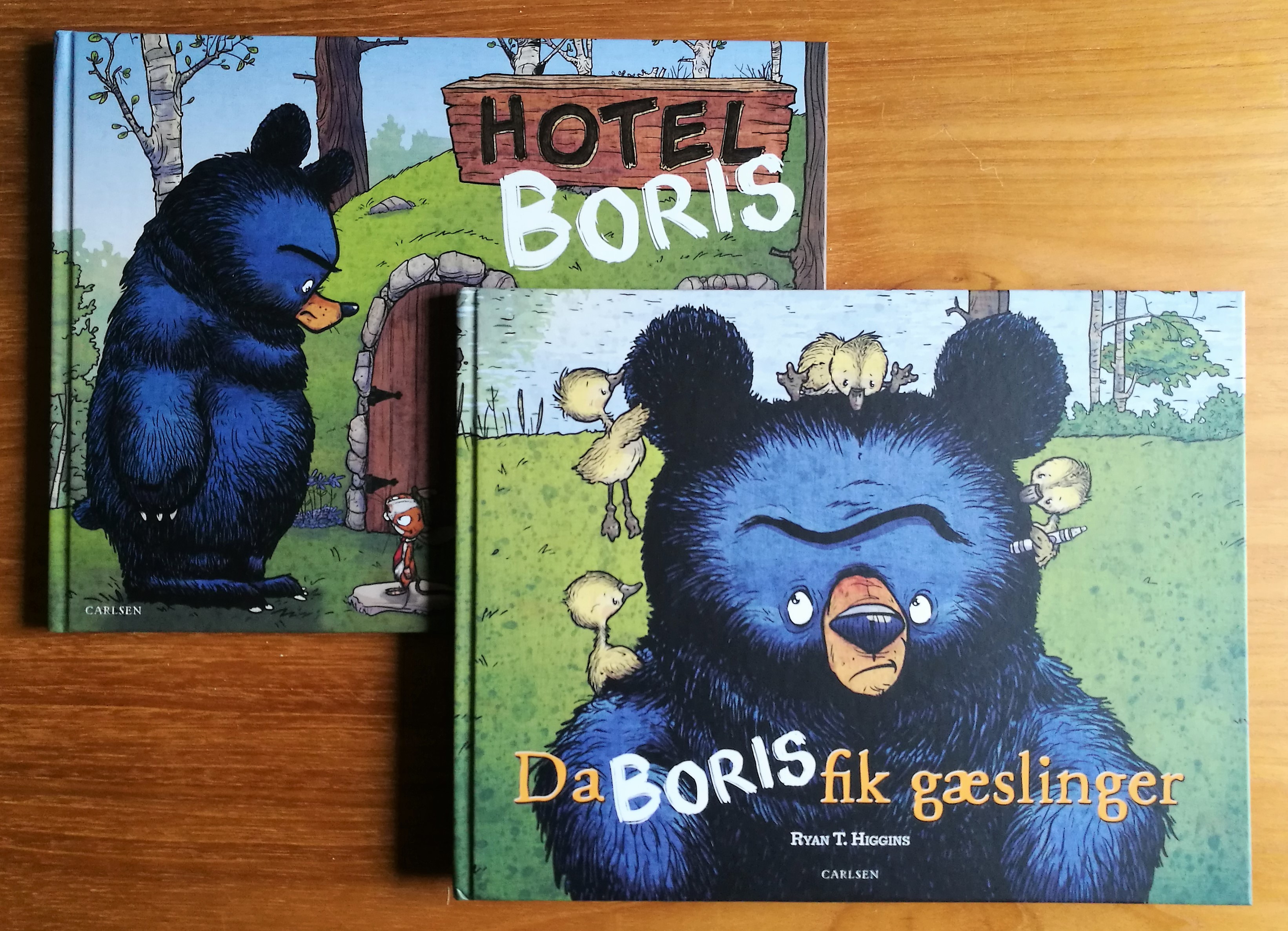 DA BORIS FIK GÆSLINGER og HOTEL BORIS af Ryan T. Higgins ...